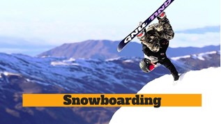 Snowboard at emaze Presentation