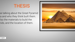 Ancient Egypt at emaze Presentation