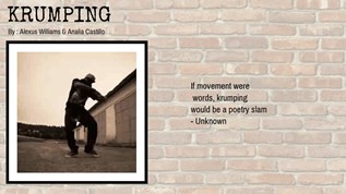 Krumping at emaze Presentation