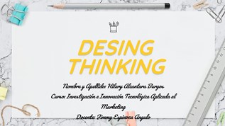 Desing Thinking at emaze Presentation
