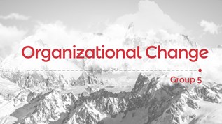 Organizational Change at emaze Presentation