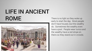 Life In Ancient Rome at emaze Presentation