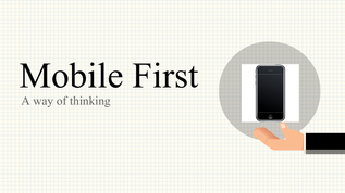 Mobile First at emaze Presentation