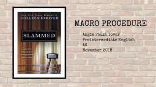 Macro Procedure at emaze Presentation