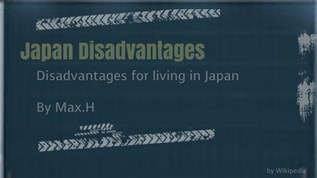 Japan disadvantages at emaze Presentation