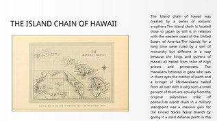 The Island Chain of Hawaii at emaze Presentation