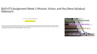 BUS 475 Teaching Effectively tutorialrank.com at emaze Presentation