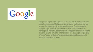 GOOGLE at emaze Presentation