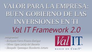 VAL IT FRAMEWORK 2.0 at emaze Presentation