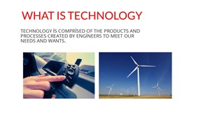 WHAT İS TECHNOLOGY at emaze Presentation