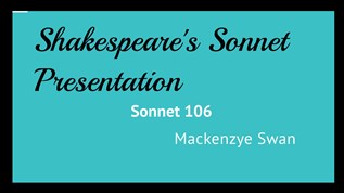 Shakespeare's Sonnet Presentation at emaze Presentation