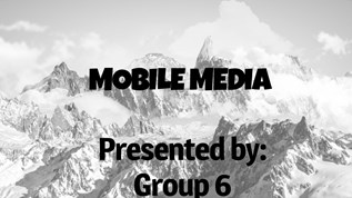 mobile media presentation at emaze Presentation