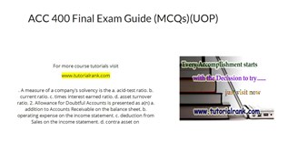 ACC 400 Teaching Effectively--tutorialrank.com at emaze Presentation