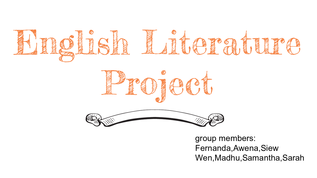 English literature Project 1 at emaze Presentation