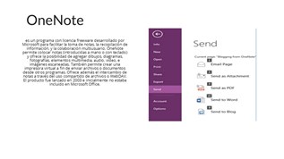 OneNote at emaze Presentation