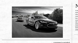 Tesla at emaze Presentation