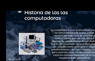 Historia de la computadora at emaze Presentation