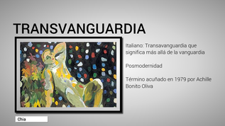 Transvanguardia at emaze Presentation