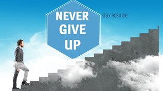 Never Give Up at emaze Presentation