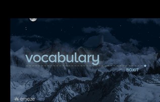 vocabulary at emaze Presentation