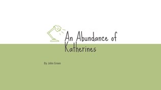 An Abundance of Katherines at emaze Presentation