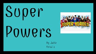 Super Powers at emaze Presentation