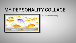 My Personality Collage at emaze Presentation