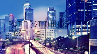 Put first things first at emaze Presentation