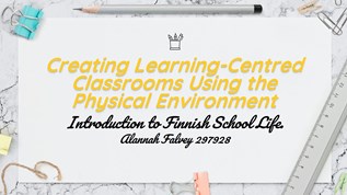 Creating Learning-Centred Classrooms Using at emaze Presentation