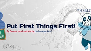 Put First Things First! at emaze Presentation