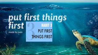 put first things first at emaze Presentation