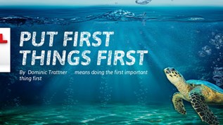 PUT FIRST THINGS FIRST at emaze Presentation