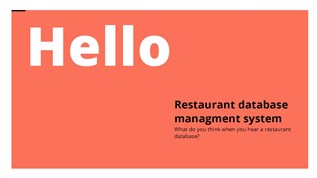 DATABASE at emaze Presentation