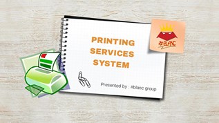 Printing services system at emaze Presentation