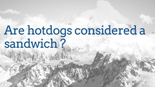 Hotdogs are they a san at emaze Presentation