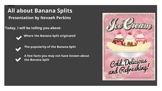 Banana Split: Where it originated at emaze Presentation