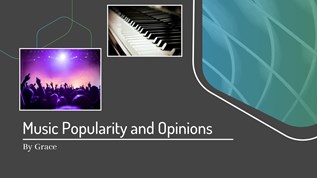 Music Popularity and Opinions at emaze Presentation