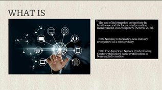 What is informatics at emaze Presentation
