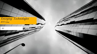 Emerging Technologies at emaze Presentation