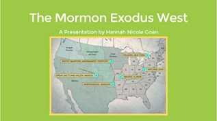 The Mormon Exodus West at emaze Presentation