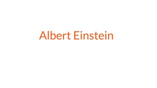 Albert Einstein at emaze Presentation