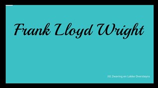 Frank Lloyd Wright at emaze Presentation