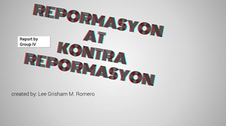 REPORMASYON AT KONTRA REPORMASYON at emaze Presentation