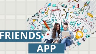 friend app at emaze Presentation