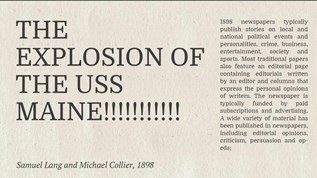 The EXPLOSION of the USS MAINE!!!!!!!!!!! at emaze Presentation