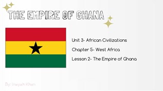 the empire of ghana at emaze Presentation