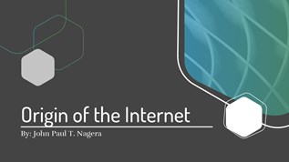 Origin of the Internet at emaze Presentation