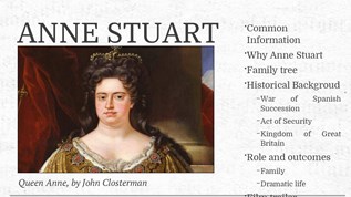 Anne Stuart at emaze Presentation