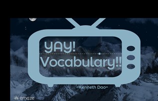 Yay! Vocabulary! at emaze Presentation