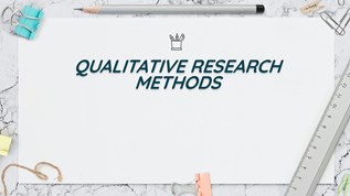 Qualitative Research methods at emaze Presentation